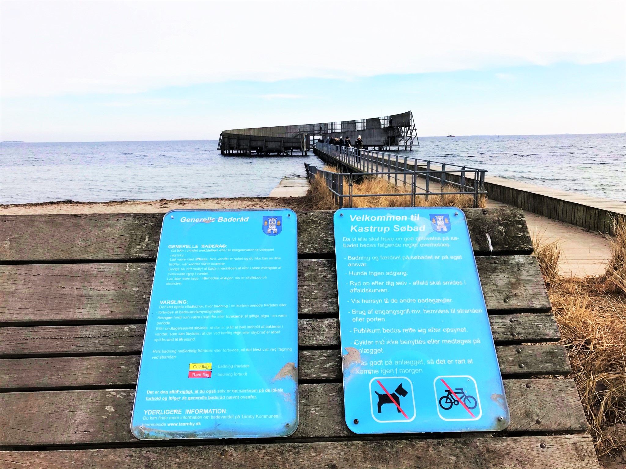 Visite de Copenhague: Kastrup Søbad. – Smørrebrød et Croque-Monsieur ...